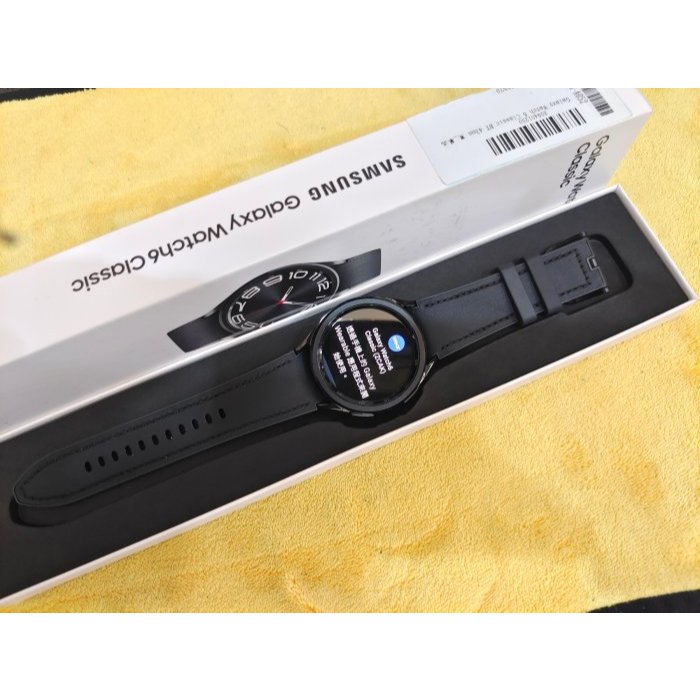 二手 外觀如新 SAMSUNG R950 Watch6 Classic 43mm GPS版 台灣過保2024/11/30 | 蝦皮購物