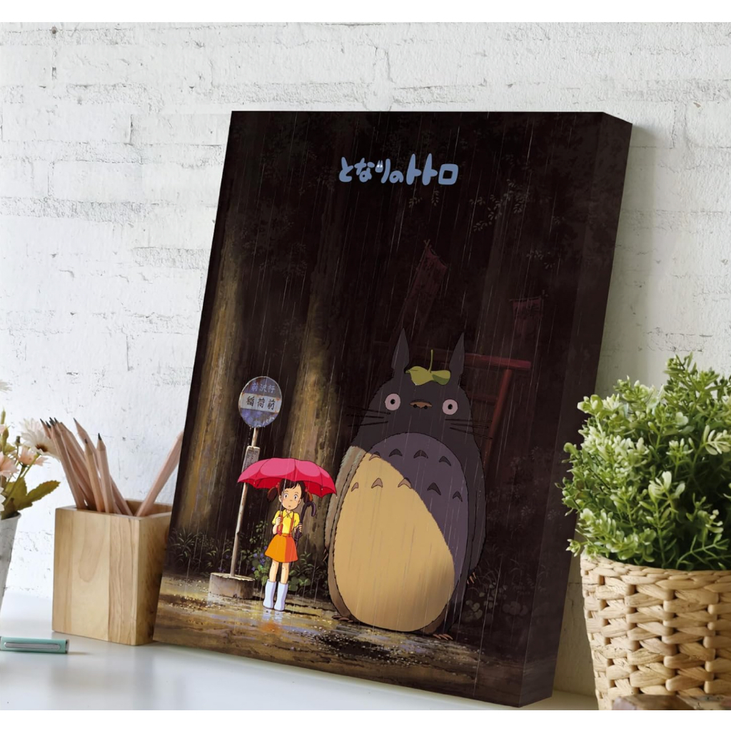 [小樂]蝦皮代開發票日版 Ensky 龍貓 吉卜力 豆豆龍 宮崎駿 小梅 公車站 等公車 無框畫 366 366片 拼圖 | 蝦皮購物