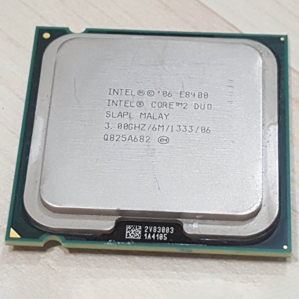 【二手】 英特爾 Intel Core 2 雙核心 E8400 處理器 775 腳位 3.00 GHz CPU | 蝦皮購物