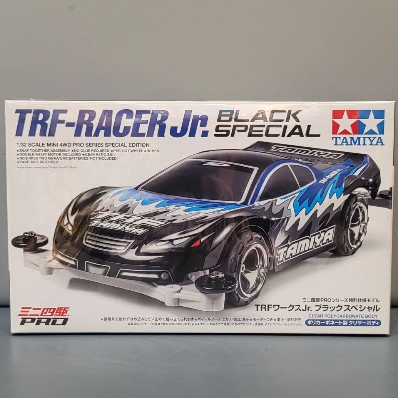 TAMIYA 田宮 95550 TRF-Racer Jr. 黑色特別版 透明軟殼 電鍍框 灰底盤 限定版 絕版 MS底盤 | 蝦皮購物