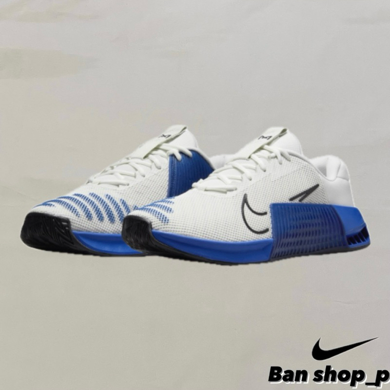 [Ban]NIKE METCON 9 訓練鞋 運動鞋 男生健身鞋 緩震 重訓鞋 白藍 DZ2617-008 | 蝦皮購物