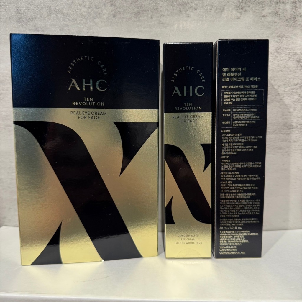 現貨快速出貨 韓國 AHC 第十代 3D超效煥活全臉眼霜 30ml | 蝦皮購物