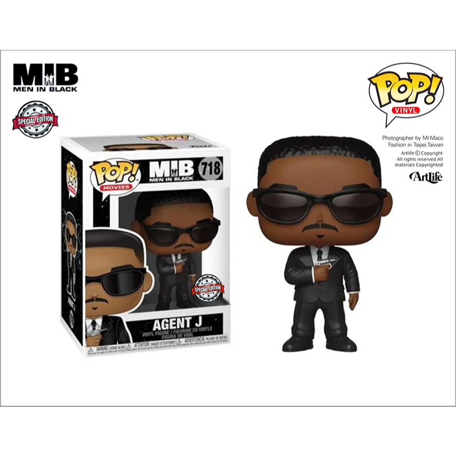 Artlife ㊁ FUNKO POP MOVIES #718 AGENT J MIB 星際戰警 限定版 SP | 蝦皮購物