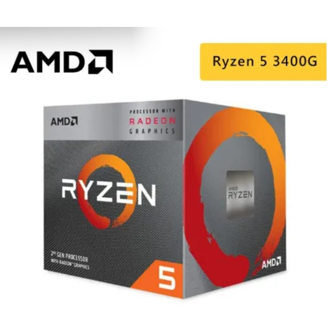 AMD Ryzen R5-3400G AM4 處理器 含風扇 B450M-HDV 另有 R5-5500GT | 蝦皮購物