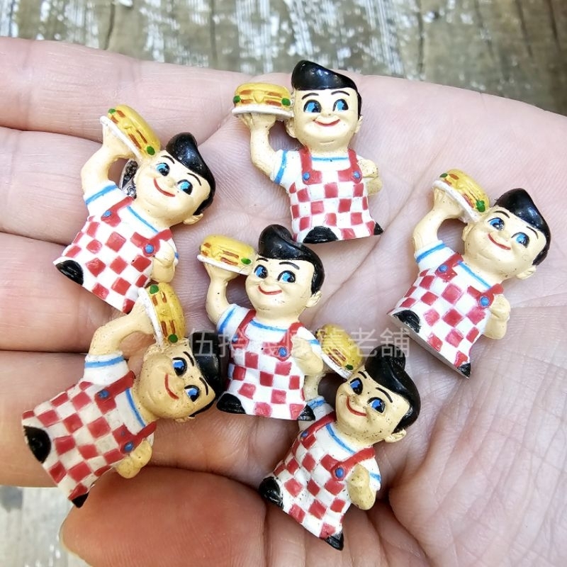 現貨〔mini〕美國男孩 美國漢堡男孩 big boy 漢堡男孩 big boy男孩 收藏 交換禮物 單隻售 | 蝦皮購物