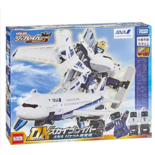 日本🇯🇵境內預購-日版 TAKARA TOMY 全日空 TOMICA英雄 特裝作業勇者 DX航空勇者 ANA 噴射民航機 | 蝦皮購物