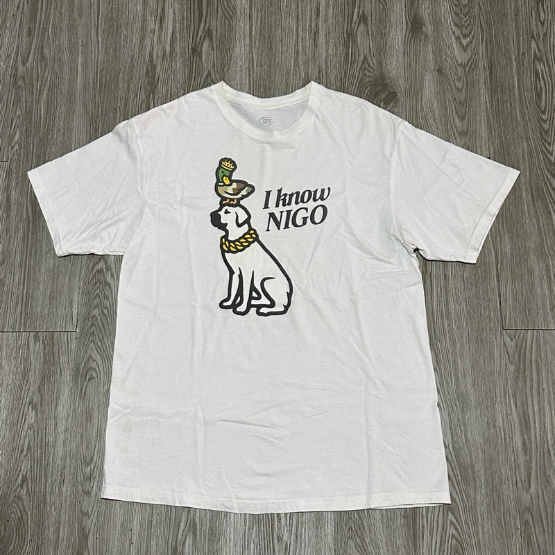 I know NIGO TEE XL | 蝦皮購物