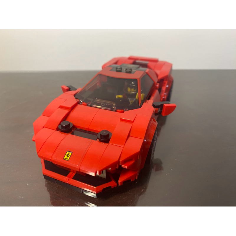 LEGO 樂高 76895 Ferrari F8 Tributo 法拉利跑車 二手 無盒 | 蝦皮購物