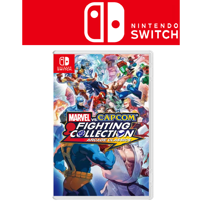 任天堂 NS Switch MARVEL vs CAPCOM 大型電玩經典 中文版 漫威VS卡普空 格鬥 街機 | 蝦皮購物
