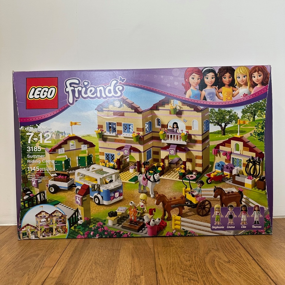 [二手正版] 絕版收藏級樂高 LEGO 好朋友系列 騎馬夏令營 Friends 3185 | 蝦皮購物