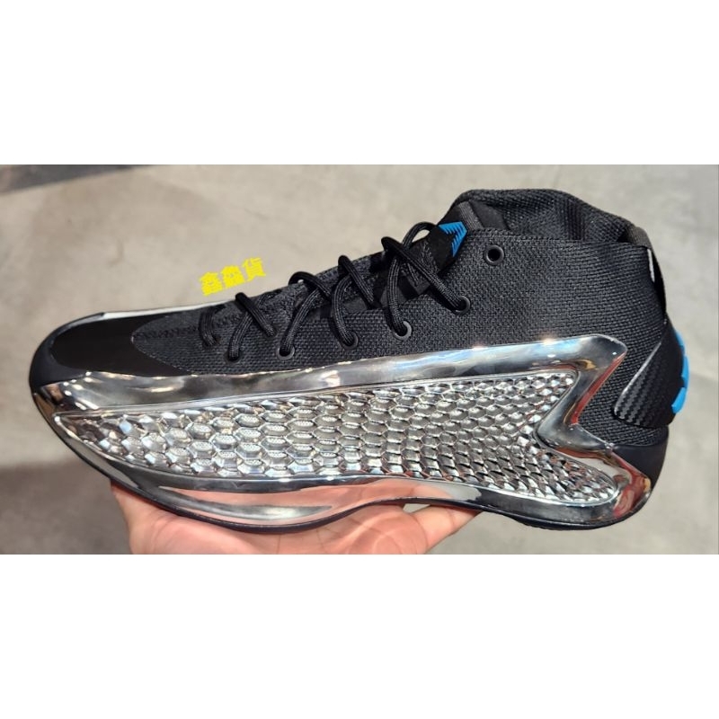 2025 一月 ADIDAS AE 1 蟻人 籃球鞋 金屬 銀黑 JI0424 | 蝦皮購物