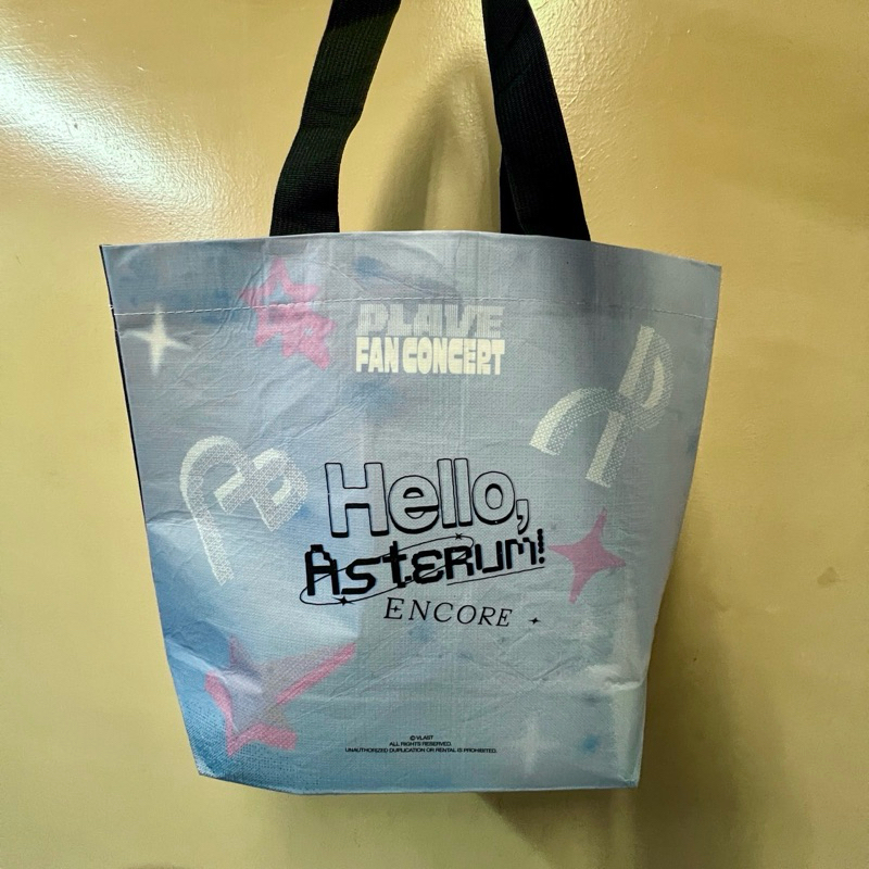 現貨 PLAVE FAN CONCERT 'Hello, Asterum!' ENCORE & PUTV官方購物袋 | 蝦皮購物