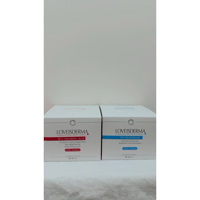 LOVEISDERMA 愛斯德瑪 B5保濕凝膠面膜/B12 青春修復凝膠面膜 | 蝦皮購物