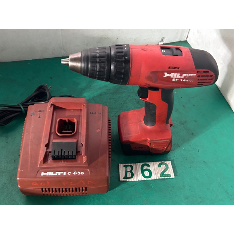【有中-日本外匯品】喜利得/喜得釘 HILTI SF 144-A 充電式14.4V 電鑽(無外箱) {B62} | 蝦皮購物