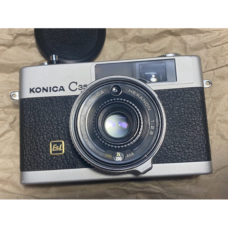 Konica c35 E&L 功能正常 經典底片相機 文青風 實機實拍#370096 | 蝦皮購物