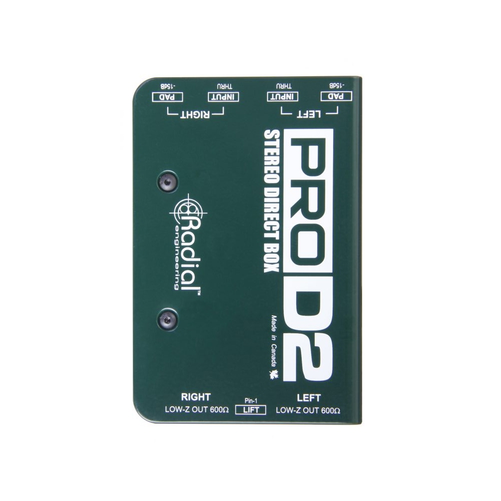 Radial / PRO D2 被動式DI-Box【ATB通伯樂器音響】 | 蝦皮購物