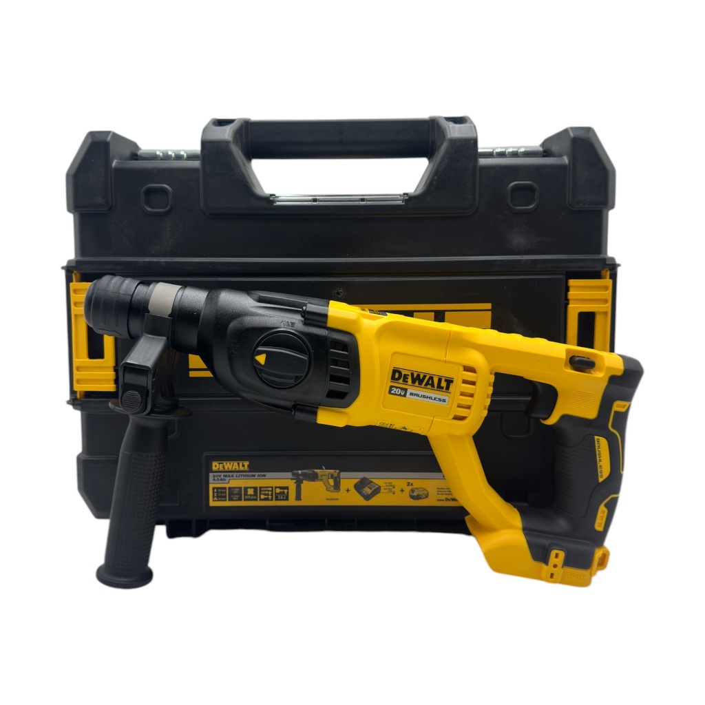 【大寮工具】全新含箱 得偉 DEWALT DCH133 18V 20V 無刷 充電槌鑽 免出力電動鎚鑽 四溝 鎚鑽 電鑽 | 蝦皮購物