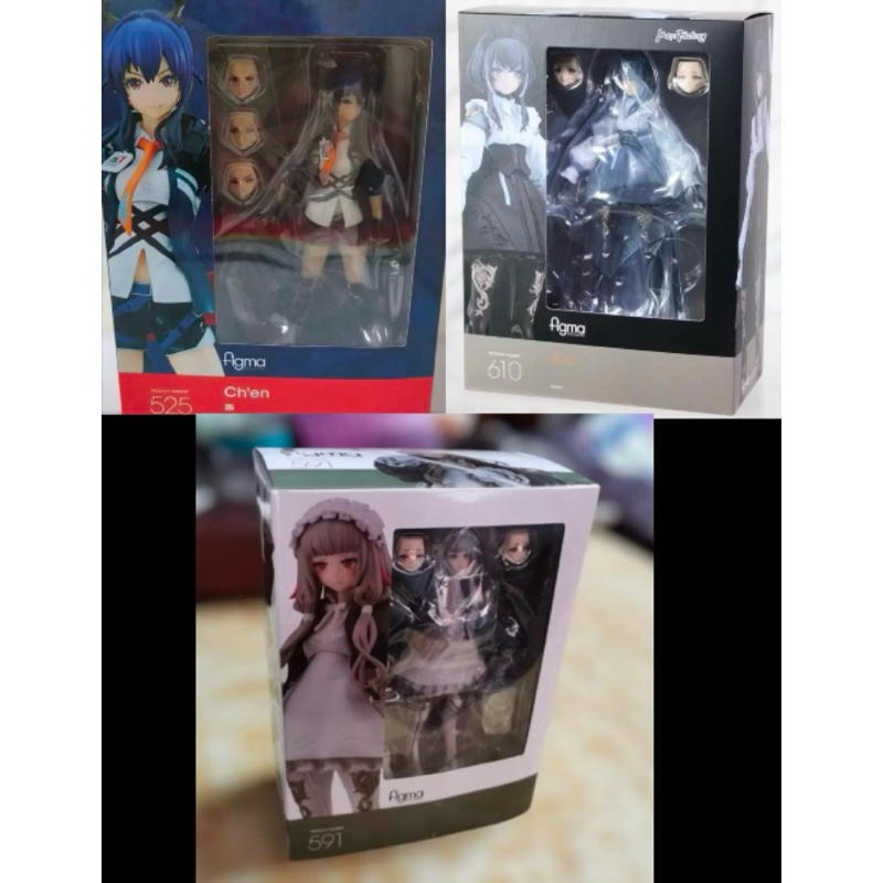 Figma-591 Figma-610 Figma-525 明日方舟 陳 可動 收藏 換臉 公仔 NH-01 NH-02 | 蝦皮購物
