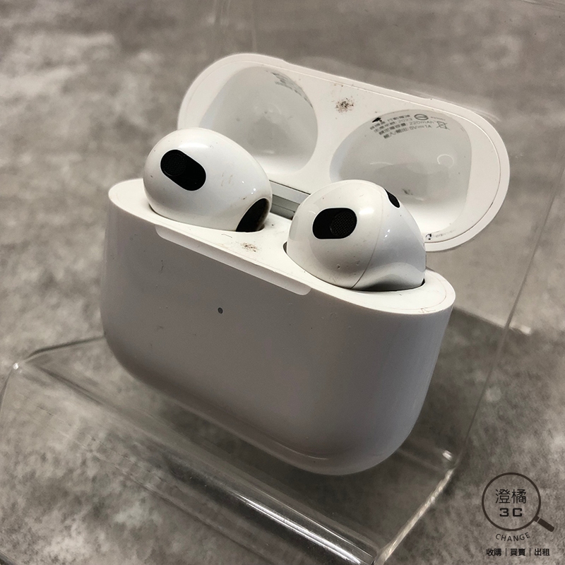『澄橘』Apple AirPods 3 A2564 MagSafe 藍芽耳機 白《二手 無盒》A74216 | 蝦皮購物
