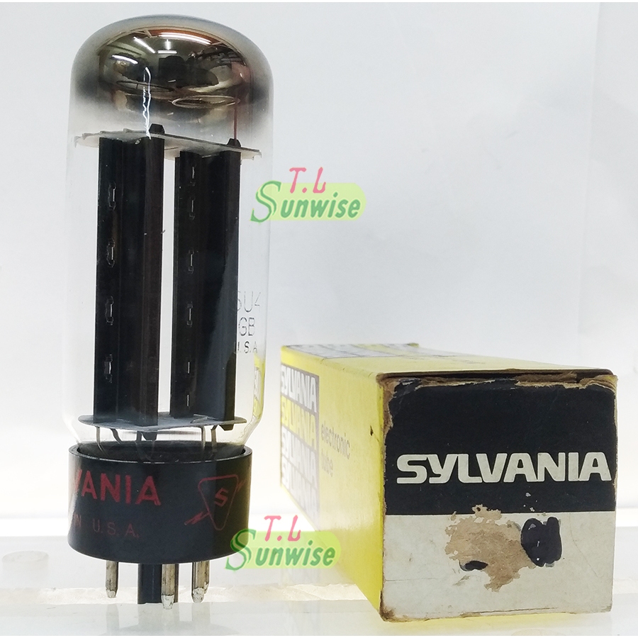 可直代 5U4G ︽NO:6049 美國 SYLVANIA 5U4GB (NOS) 真空管 黑屏 附原廠紙盒 一標1只 | 蝦皮購物