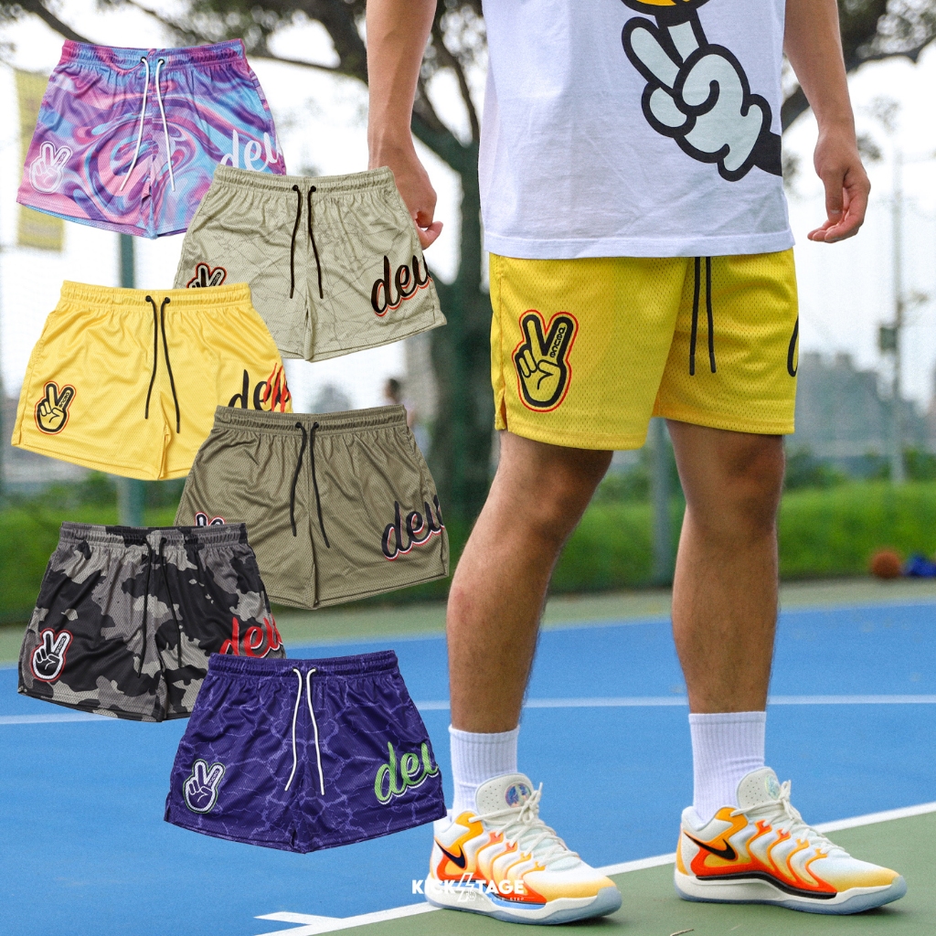 Deuce Brand Mesh Shorts 六色 LOGO 網眼 抽繩 籃球褲 短褲 男女款【DE014】 | 蝦皮購物