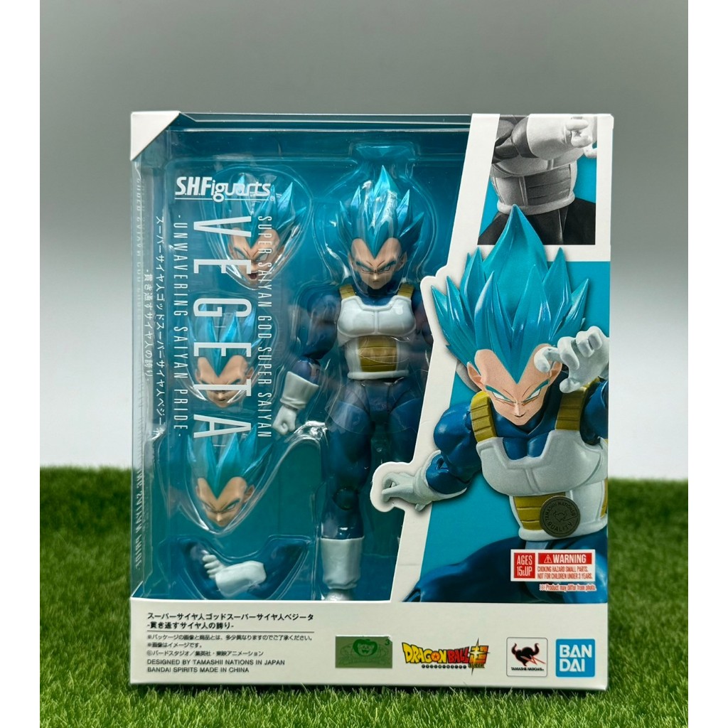 兩津[現貨] 萬代 SHF S.H.F 七龍珠 超級賽亞人之神 貝吉塔 達爾 貫徹賽亞人的驕傲 可動公仔 | 蝦皮購物