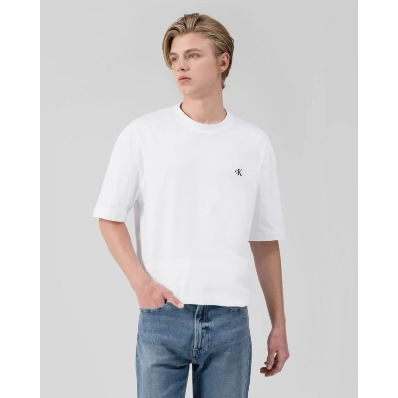 免稅商品買二樣折抵50（韓國免稅店）韓國Calvin Klein Jeans代購CK休閒T恤40HM229 | 蝦皮購物