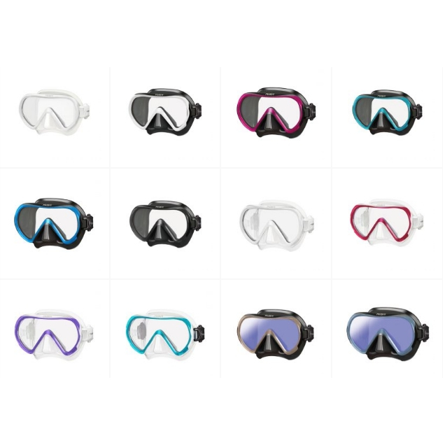 游龍潛水 TUSA INO M-1011 單面鏡 潛水面鏡 / 抗UV潛水面鏡 (專為女性和小臉型設計) | 蝦皮購物