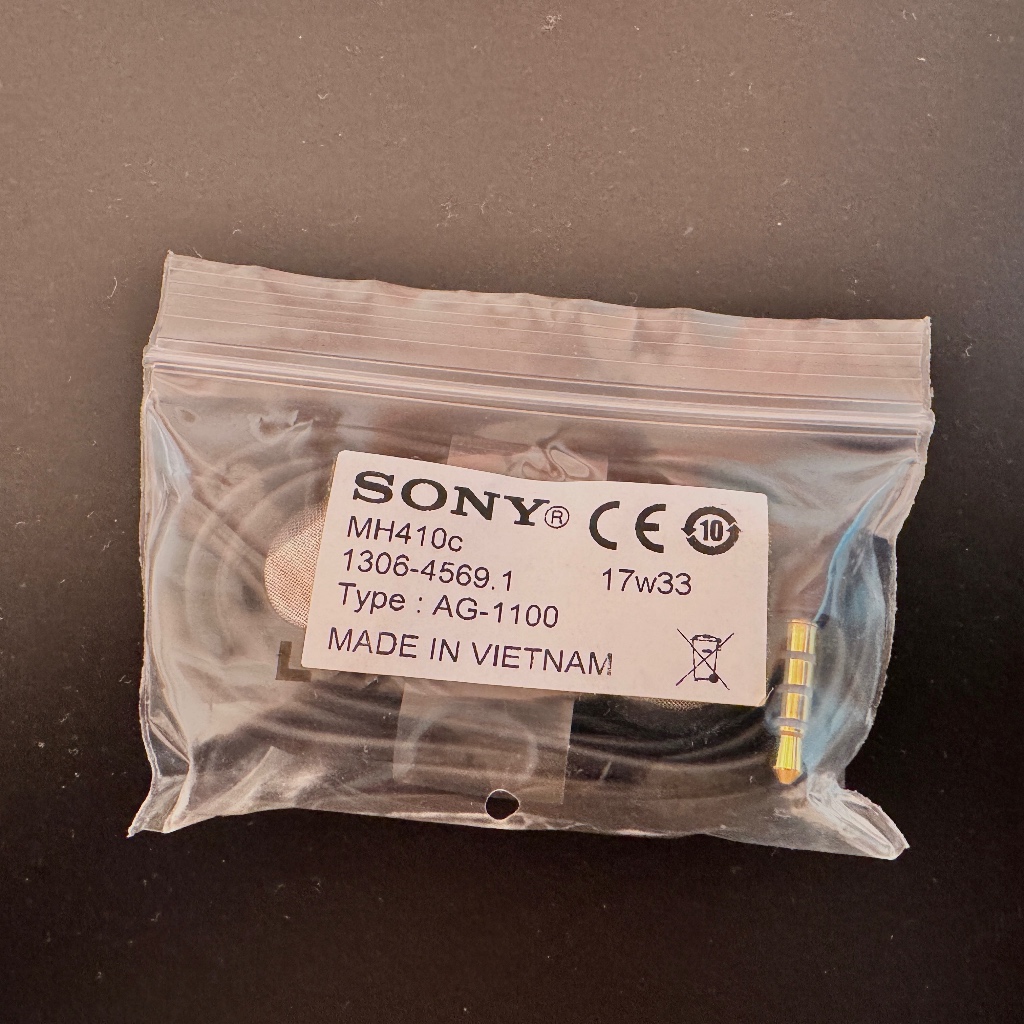 SONY MH410C 3.5mm立體聲平耳式線控耳機 | 蝦皮購物