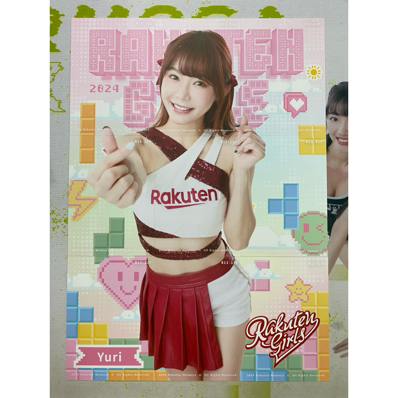 【YURI】2024 Rakuten Girls 樂天 女孩 啦啦隊 辣酷甜 一套九張 | 蝦皮購物