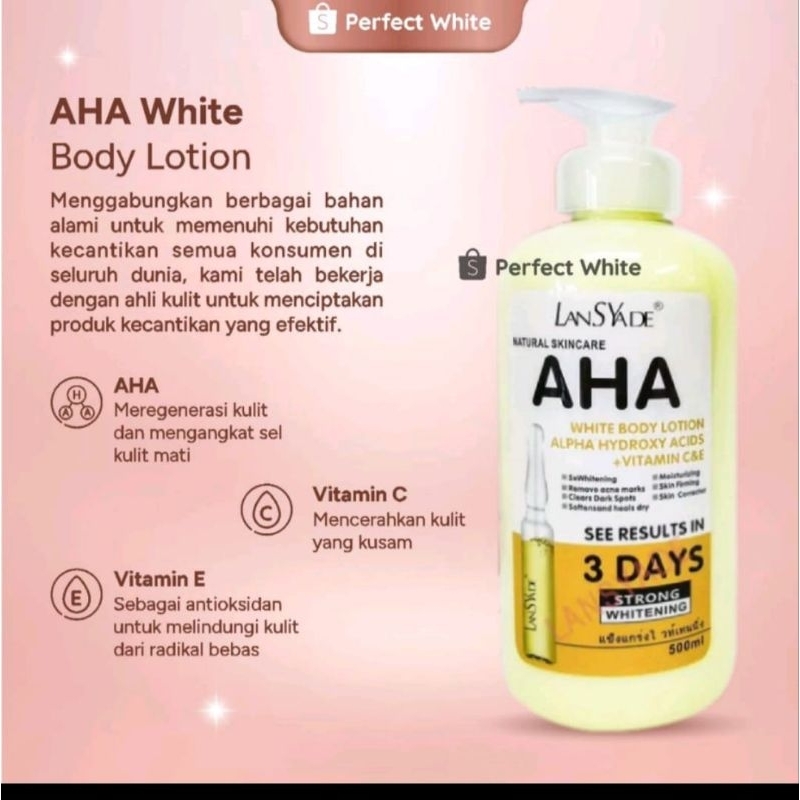 Lansyade aha whitening body lotion/vitamin c whitening | 蝦皮購物 Lansyade aha whitening body lotion/vitamin c whitening | 蝦皮購物