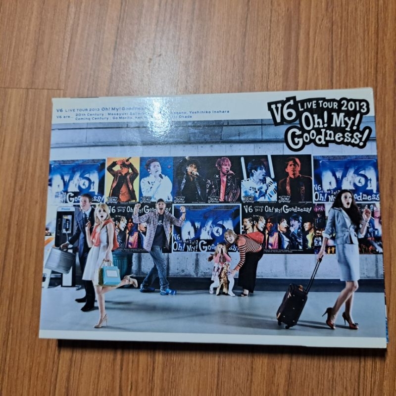 V6 LIVE TOUR 2013 Oh! My! Goodness! 台版 4DVD 初回限定盤B 保存良好 | 蝦皮購物