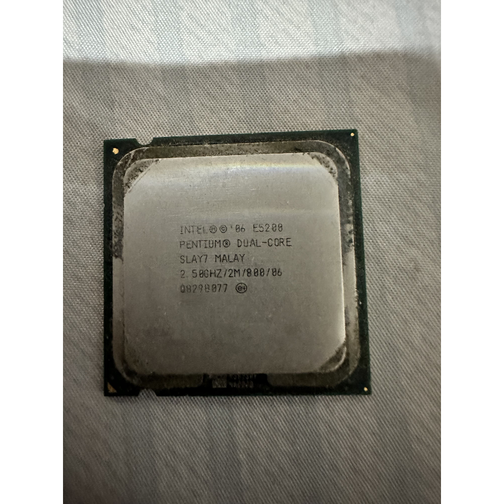 Intel® Pentium® 處理器 E5200 CPU 購買前請先聊聊 | 蝦皮購物