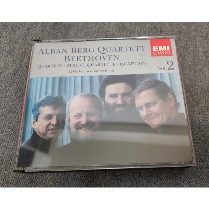 Beethoven String Quartets Vol.2 Alban Berg Quartett 4CD有IFPI | 蝦皮購物