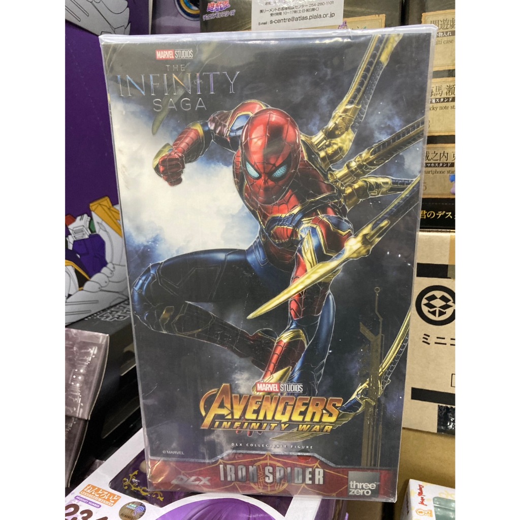 全新現貨 THREEZERO 3A Infinity Saga DLX 鋼鐵蜘蛛人 無限之戰 約16.5公分 可動完成品 | 蝦皮購物
