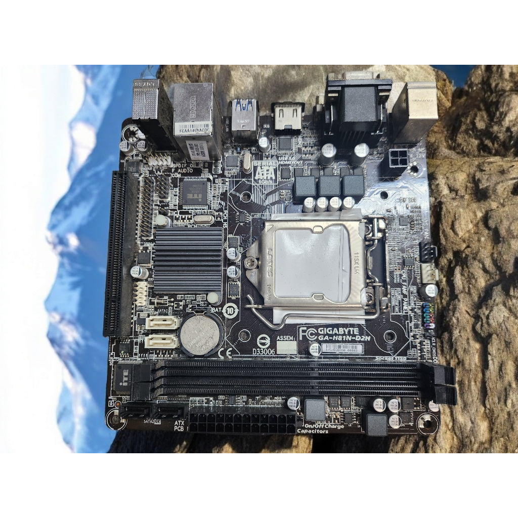 含稅 技嘉 GA-H81N-D2H 附檔版 保固一個月 10M610 | 蝦皮購物