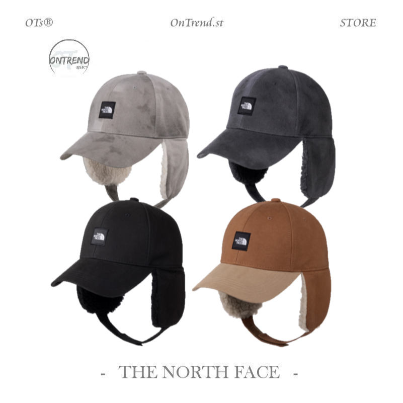 OTs® The North Face TNF 北臉 EARMUFF BALL CAP 遮耳帽 帽子 飛行帽 老帽 | 蝦皮購物