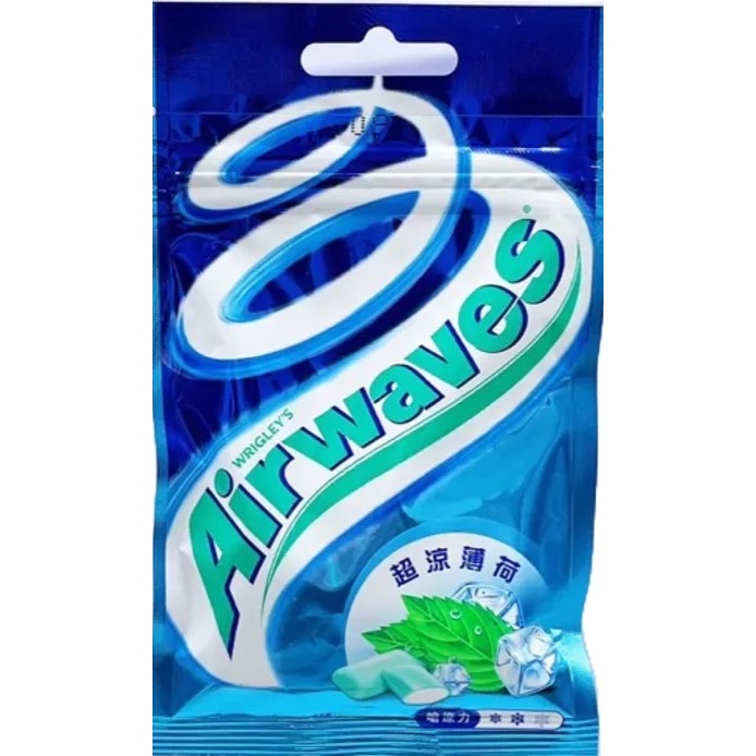 Airwaves無糖口香糖 極酷嗆涼/超涼薄荷/紫冰野莓/極酷薄荷/28g | 蝦皮購物