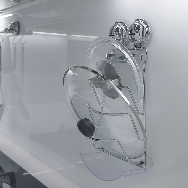 【FECA 非卡】E3 不鏽鋼鍋蓋架｜品牌旗艦店 壁掛鍋蓋架 鍋蓋收納架 免釘 免鑽 免打孔 廚房收納 | 蝦皮購物