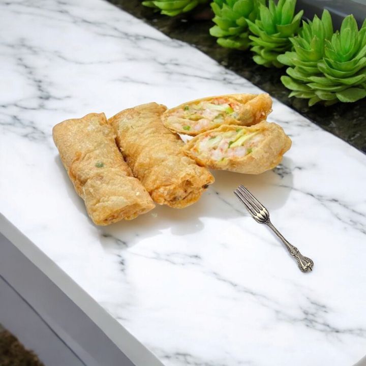 【饗星手作】鮮蝦腐皮捲380g/10入/盒🏆港式茶點🛒2000元免運費📌純手工製作 | 蝦皮購物