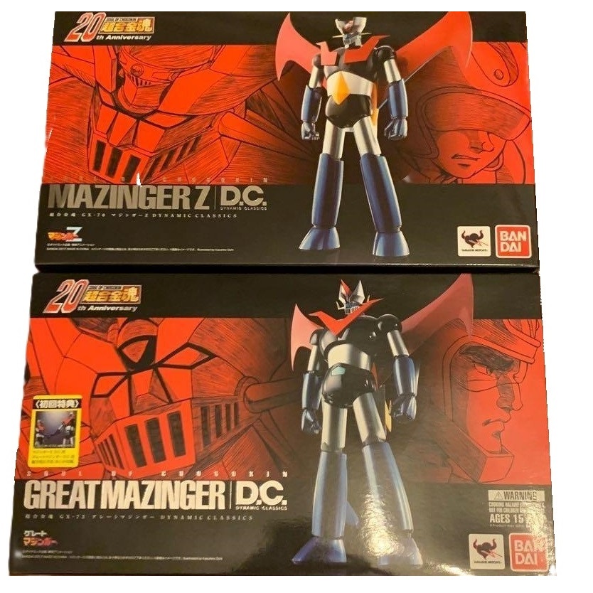 咩咩Q~~全新 Bandai 超合金魂 GX-70 & GX-73 Mazinger Z 無敵鐵金剛 大魔神 初回特典版 | 蝦皮購物