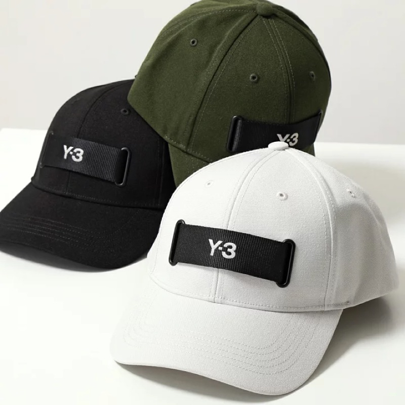 英國帶回-Adidas Y- 3 Webbing Logo Cap 軍綠 | 蝦皮購物