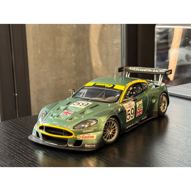 Autoart 1/18 Aston martin DBR9 #59 2005 絕版 | 蝦皮購物