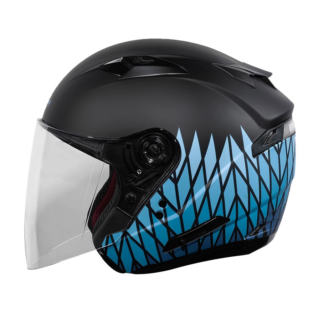 【SOL Helmets】GMAX OF-77開放式安全帽 (夜曲_消光黑/藍) ｜ SOL安全帽官方商城 | 蝦皮購物