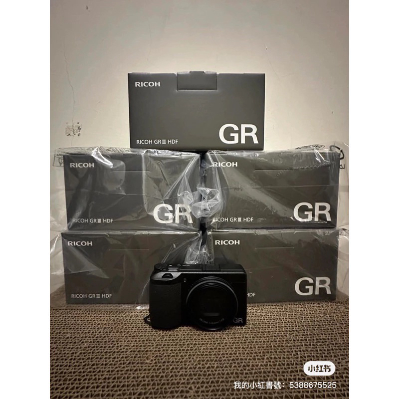 【現貨】全新未拆 RICOH 理光 GRIII HDF GR3 HDF標準版 純黑款(台灣公司貨) | 蝦皮購物