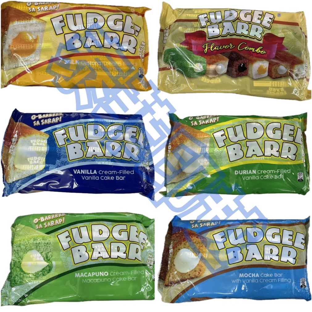 -{泰菲印越} 菲律賓 FUDGEE BARR 蛋糕 10入 | 蝦皮購物