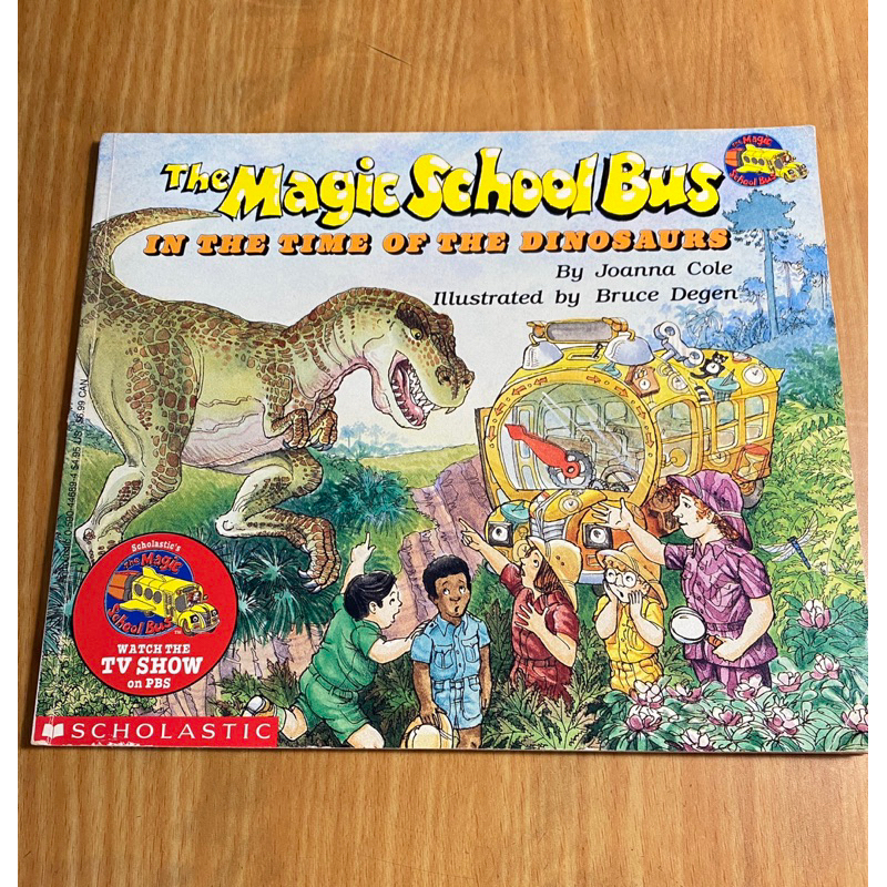 二手繪本童書 英文 The Magic School Bus in the Time of Dinosaurs | 蝦皮購物