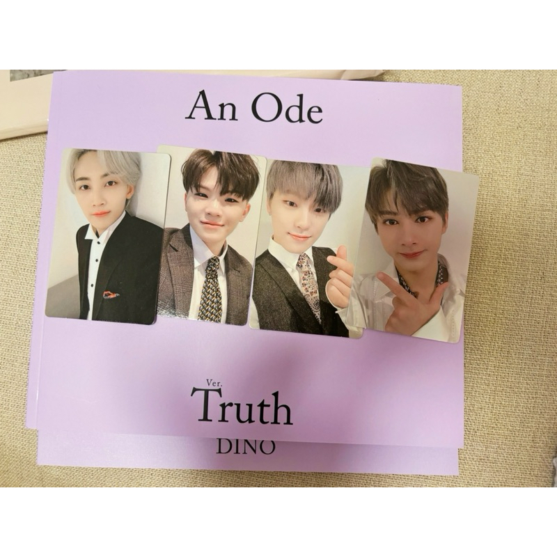 SEVENTEEN 正規三輯 《An Ode》 Truth 淨漢 Woozi Dino Jun | 蝦皮購物