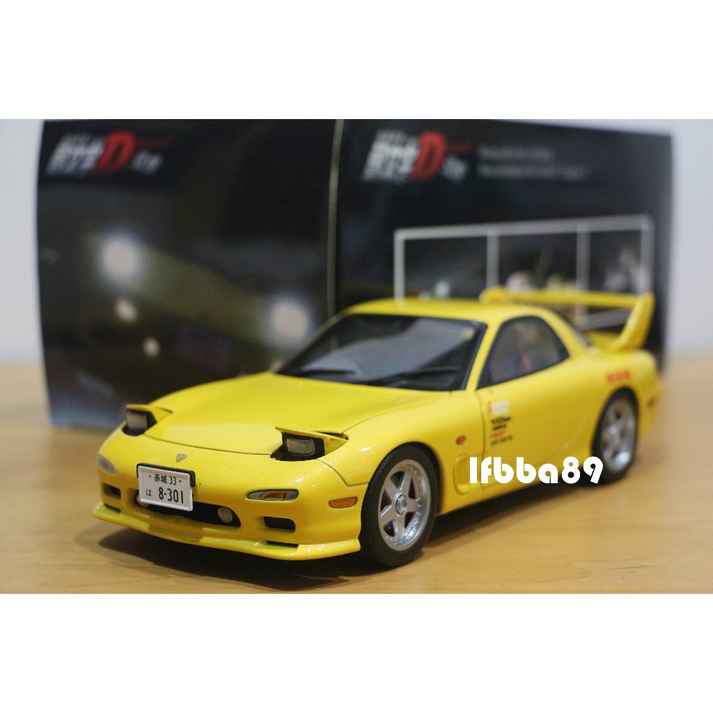 AUTOART 1/18 MAZDA RX-7 (FD3S) INITIAL D "LEGEND 1" 75966 黃 | 蝦皮購物