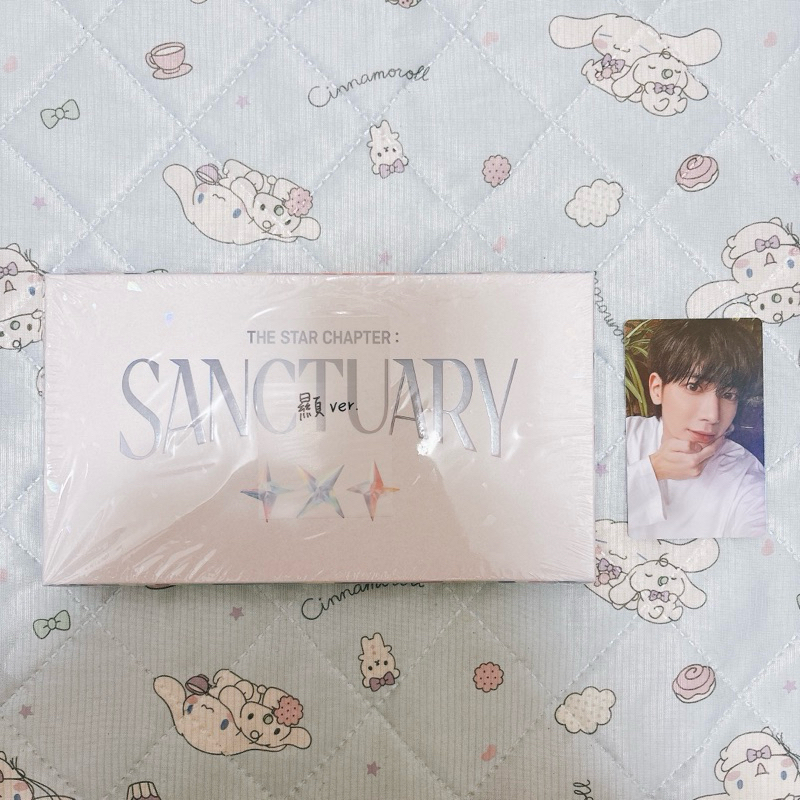 現貨｜TXT 專輯 SANCTUARY (ANGEL Ver.) 已拆 含Weverse 特典 太顯 休寧凱 | 蝦皮購物